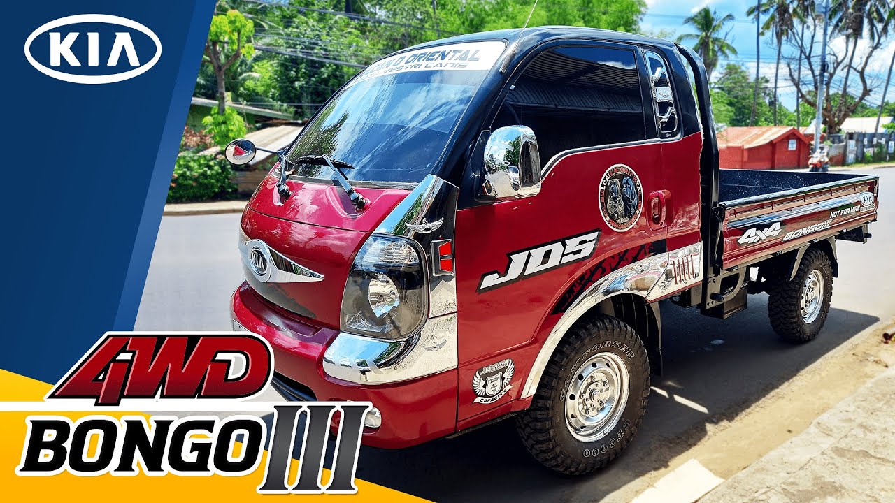 4x4 Kia Bongo 3 Single Cab | Dual Tone Black/ Mica Red - YouTube