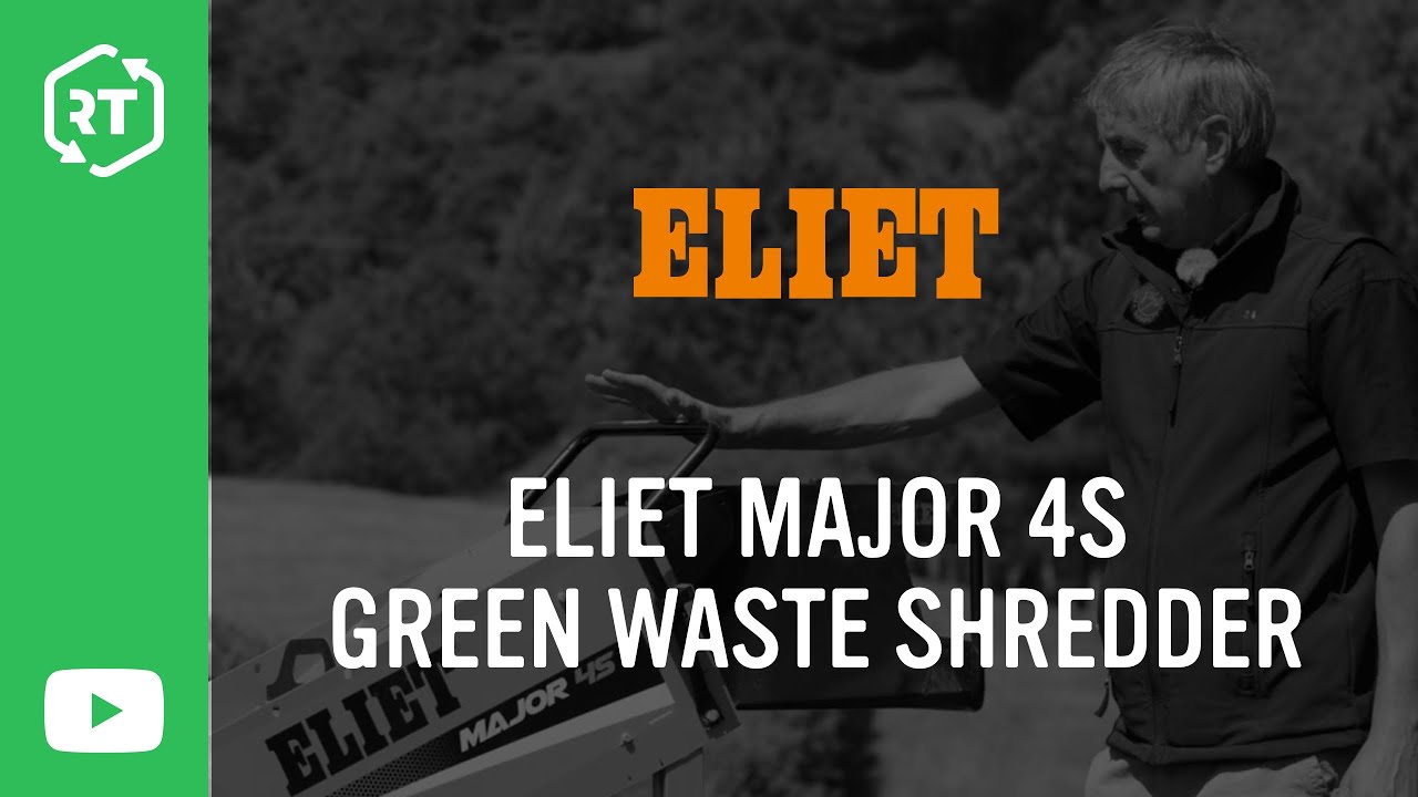 Eliet Major 4S Green Waste Shredder - YouTube