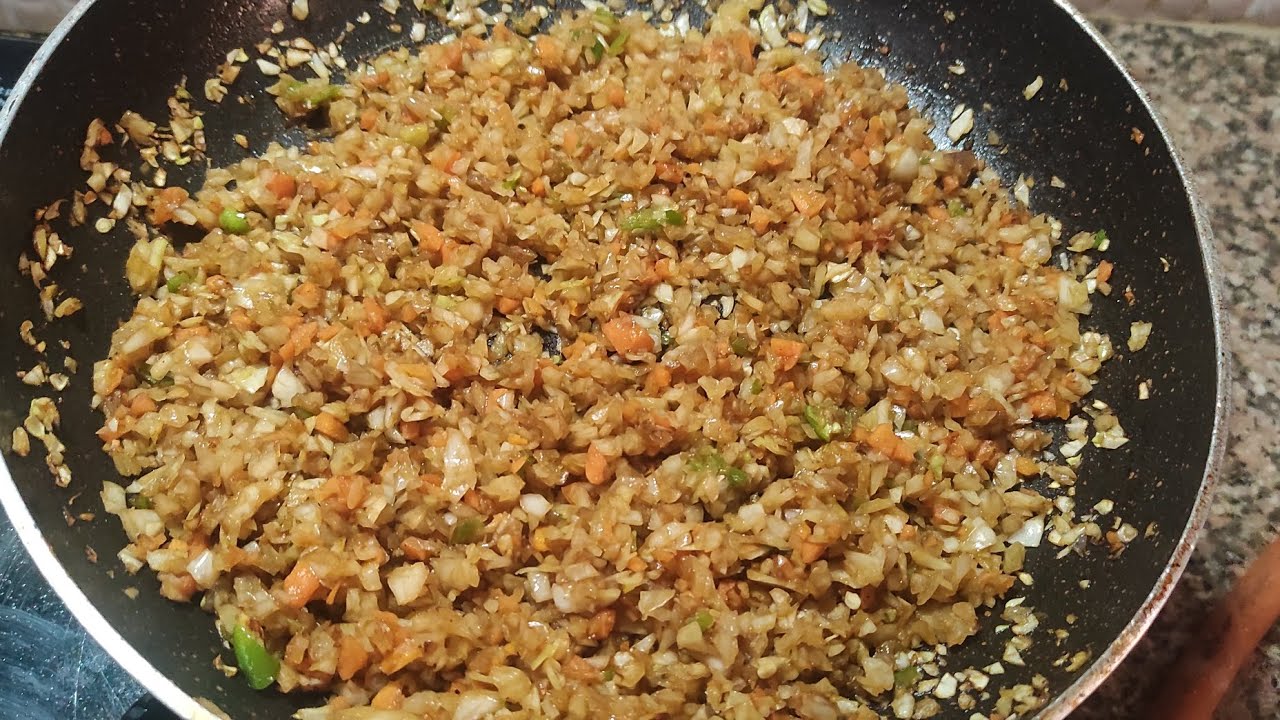 Momos Stuffing Recipe | Veg Momos Filling | How to Make Momos Stuffing ...