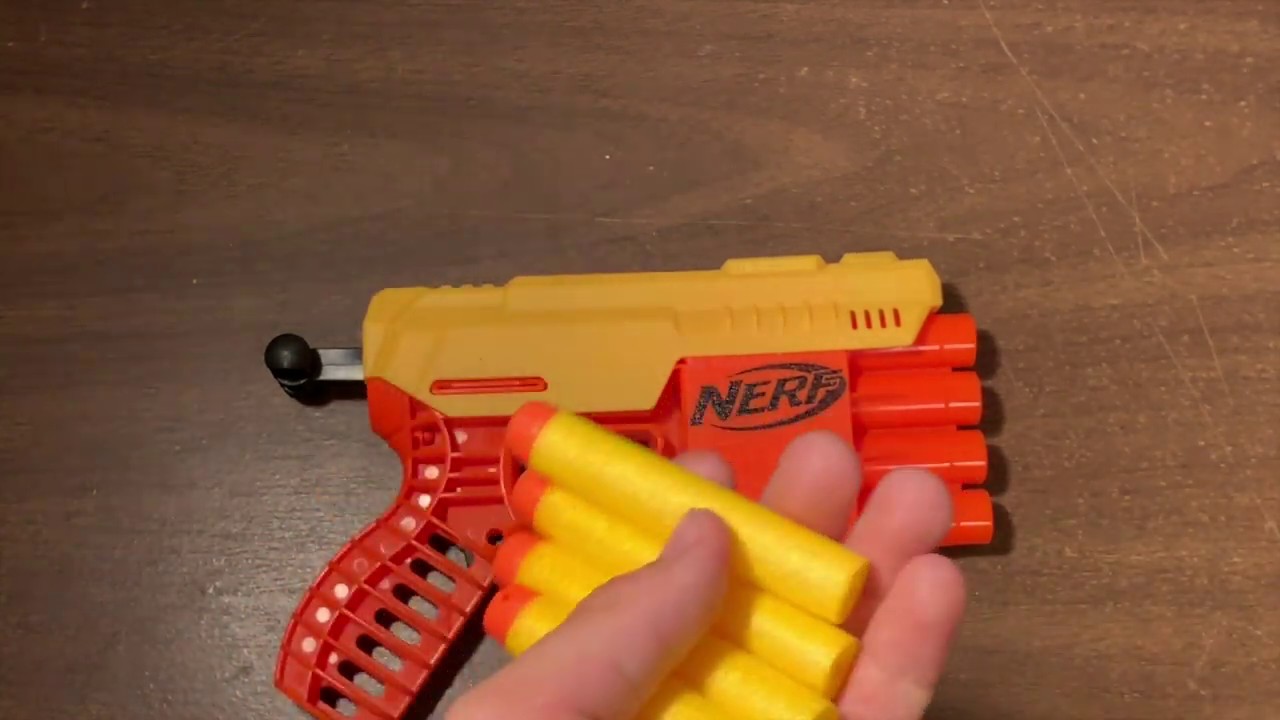 Review - Nerf Alphastrike Fang QS-4 - YouTube