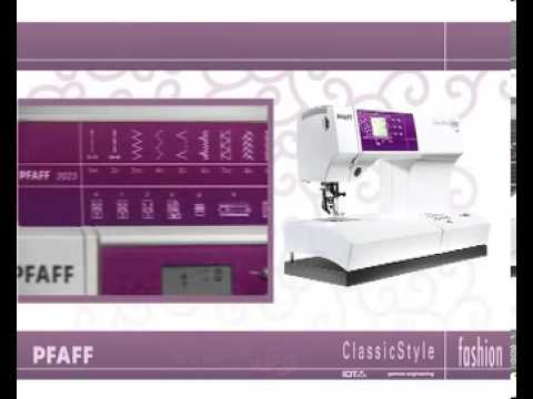 Pfaff ClassicStyle 2023 - YouTube