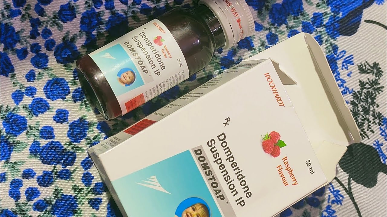 Domperidone suspension ip domstal 30ml - YouTube