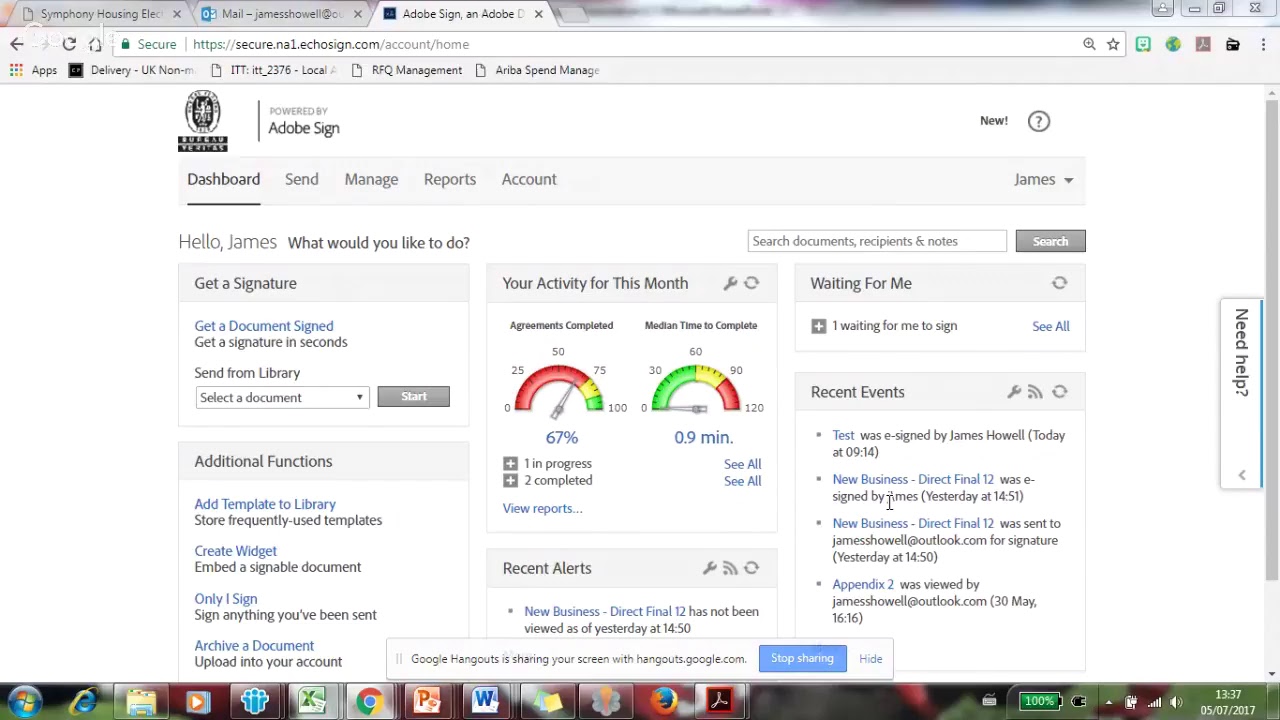 Adobe Sign Audit Capabilities - YouTube