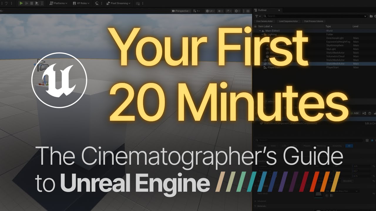 Your first 20 Minutes in Unreal - YouTube