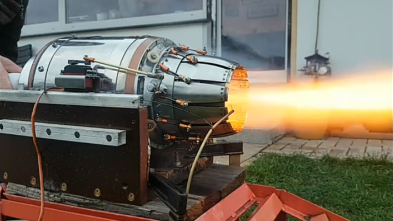 Turbojet engine startup: Turbojet engine homemade: homemade jet engine ...
