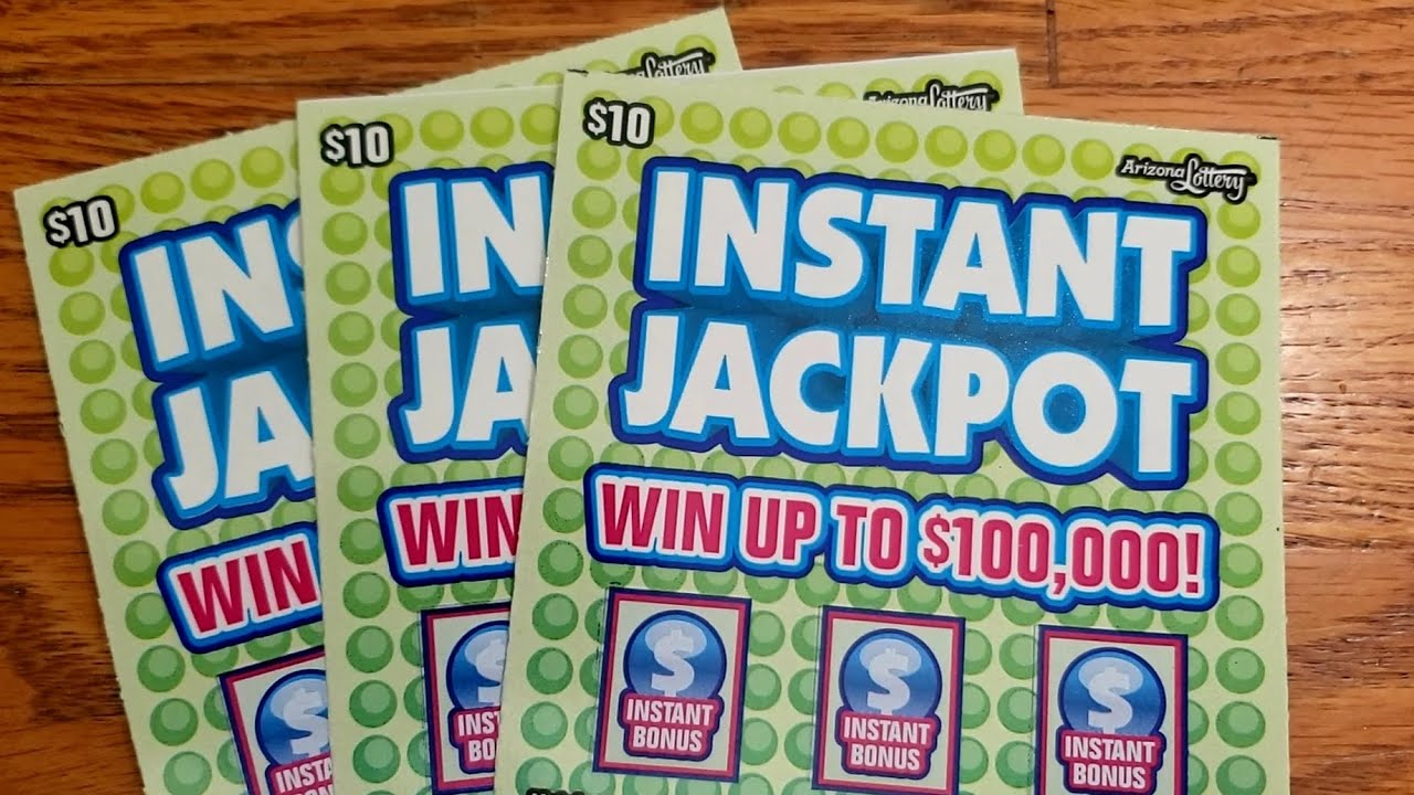 ARIZONA LOTTERY-- NEW TICKETS INSTANT JACKPOT! - YouTube