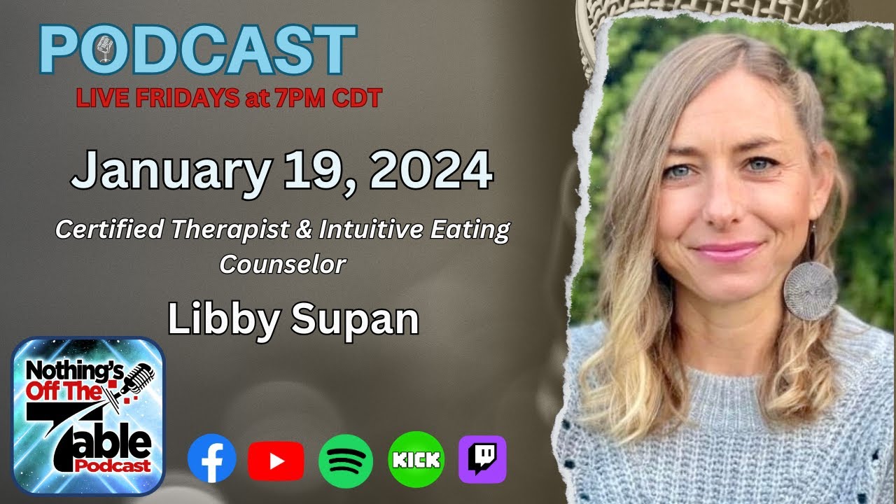 Certified Therapist & Intuitive Eating Counselor Libby Supan - YouTube