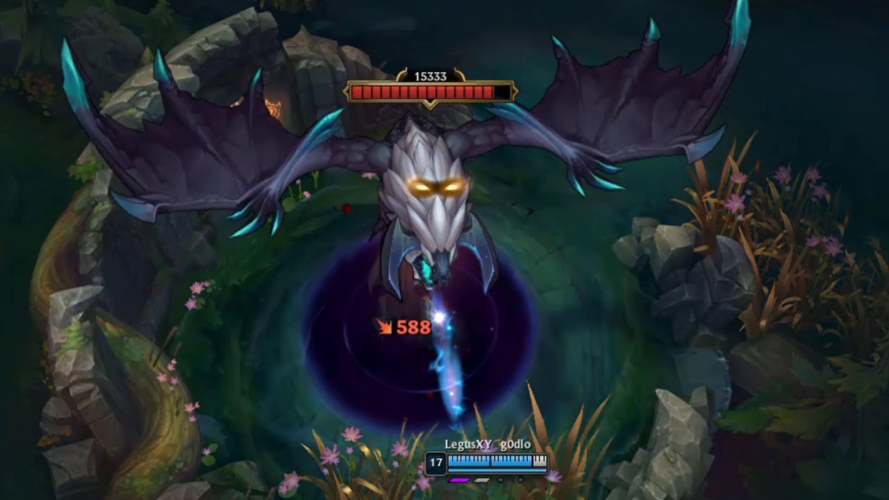 Jhin Get the Elder Dragon! by lotus trap blooms in 3s | League of ...