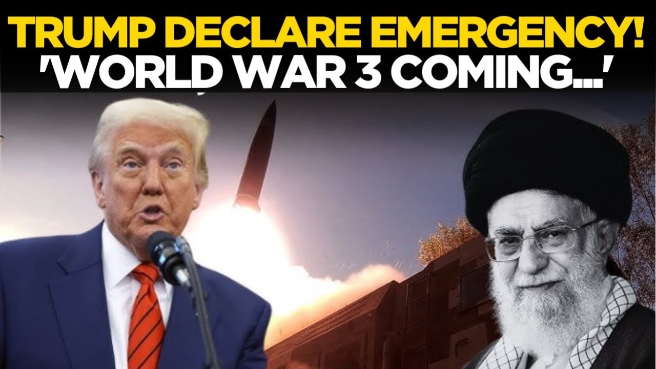 LIVE | Trump Issues Huge Warning of 'World War III' | Israel Iran War ...