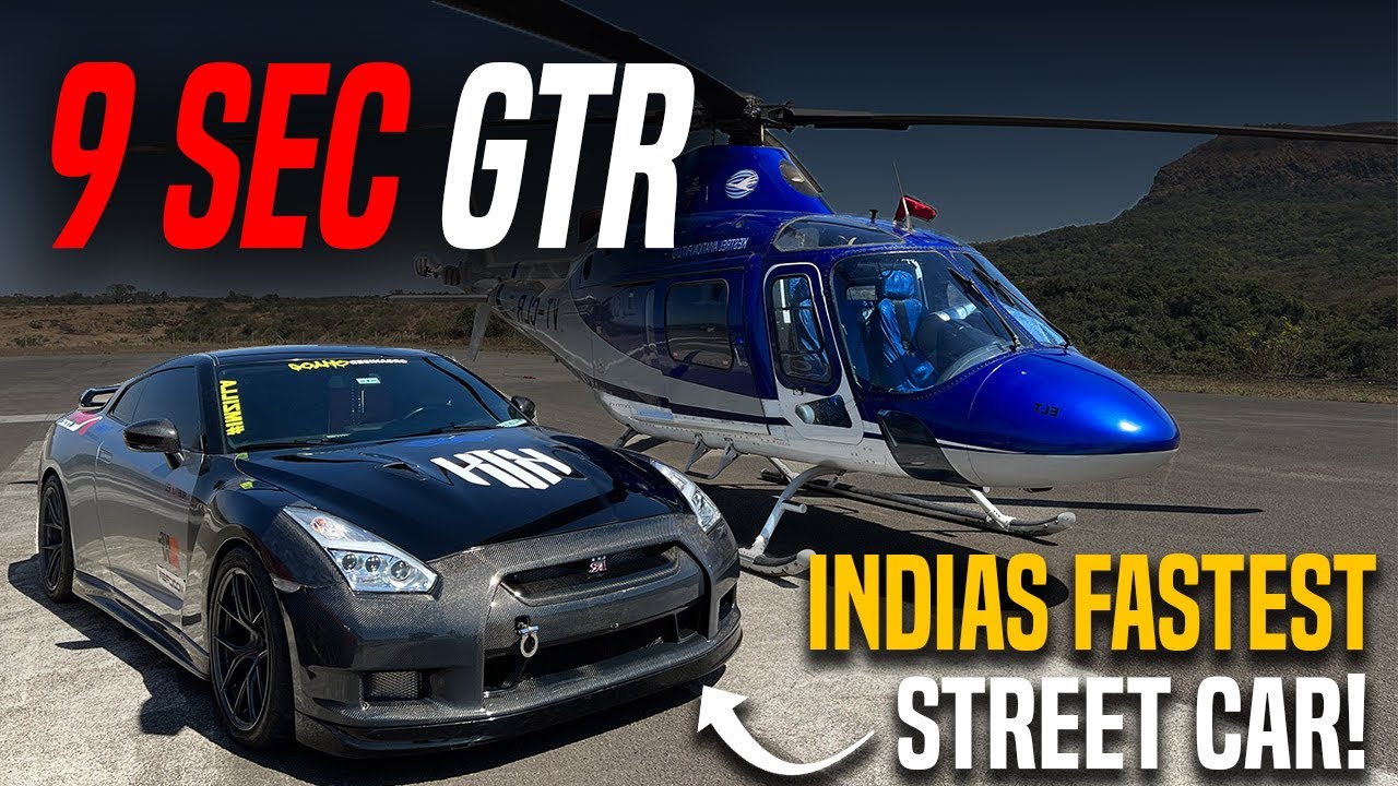 GTR breaks its own record! India’s fastest street car! - YouTube