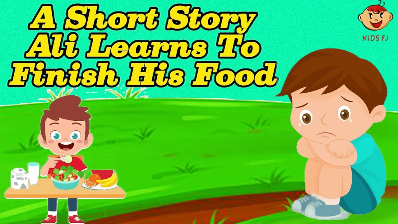 Ali Never Finish His Food - The Story Of Discipline | Moral Cartoon ...