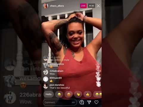 Chazz Allura Showing Body Instagram Live December 3, 2020