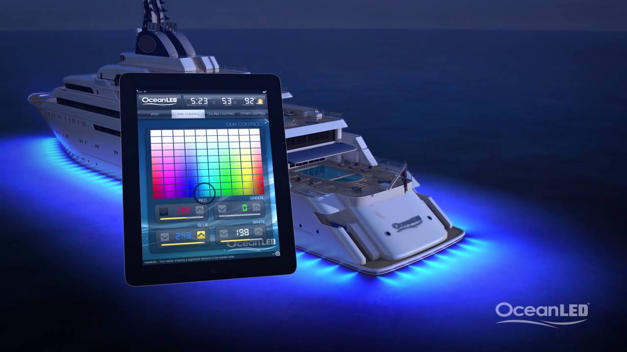 OceanLED TV - How to light a Superyacht 2014 - YouTube