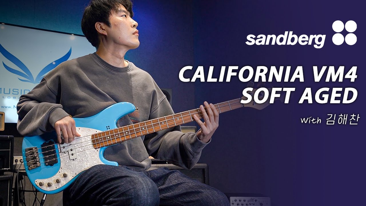김해찬 (Haechan.K) - Chan Blues l Sandberg California VM4 Soft Aged Bass ...