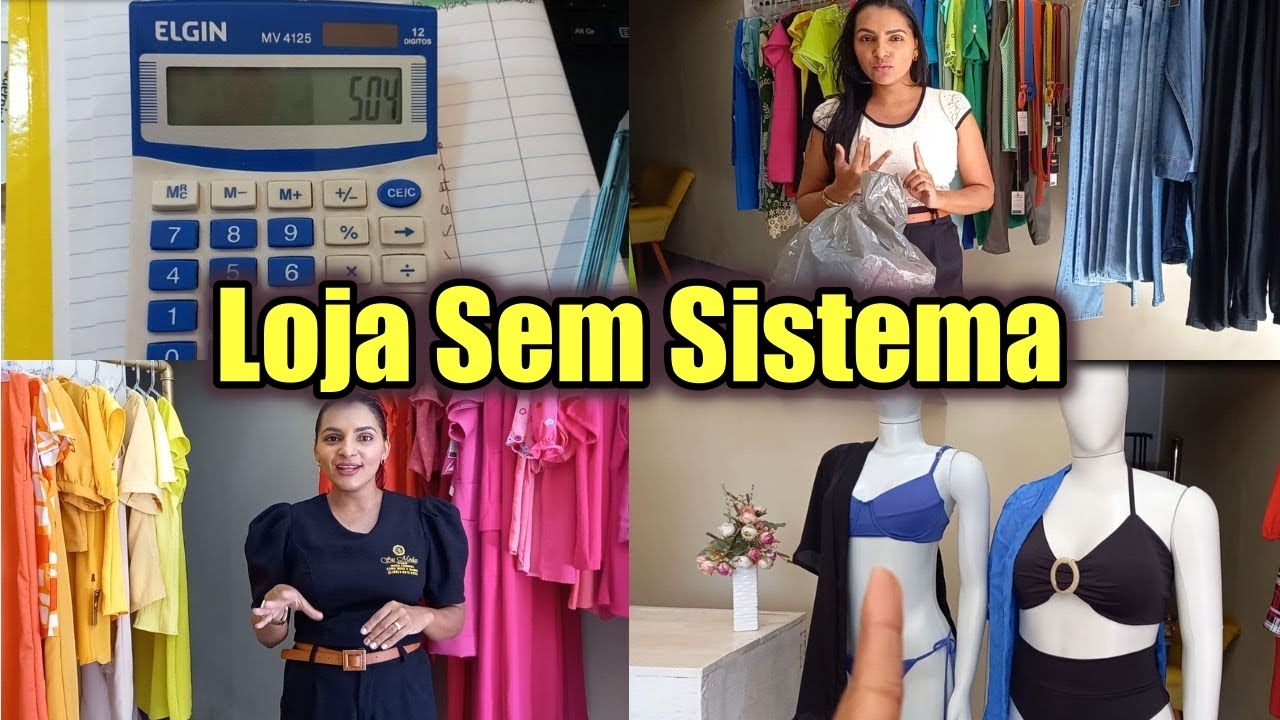 COMO ORGANIZO A LOJA SEM SISTEMA ! - YouTube