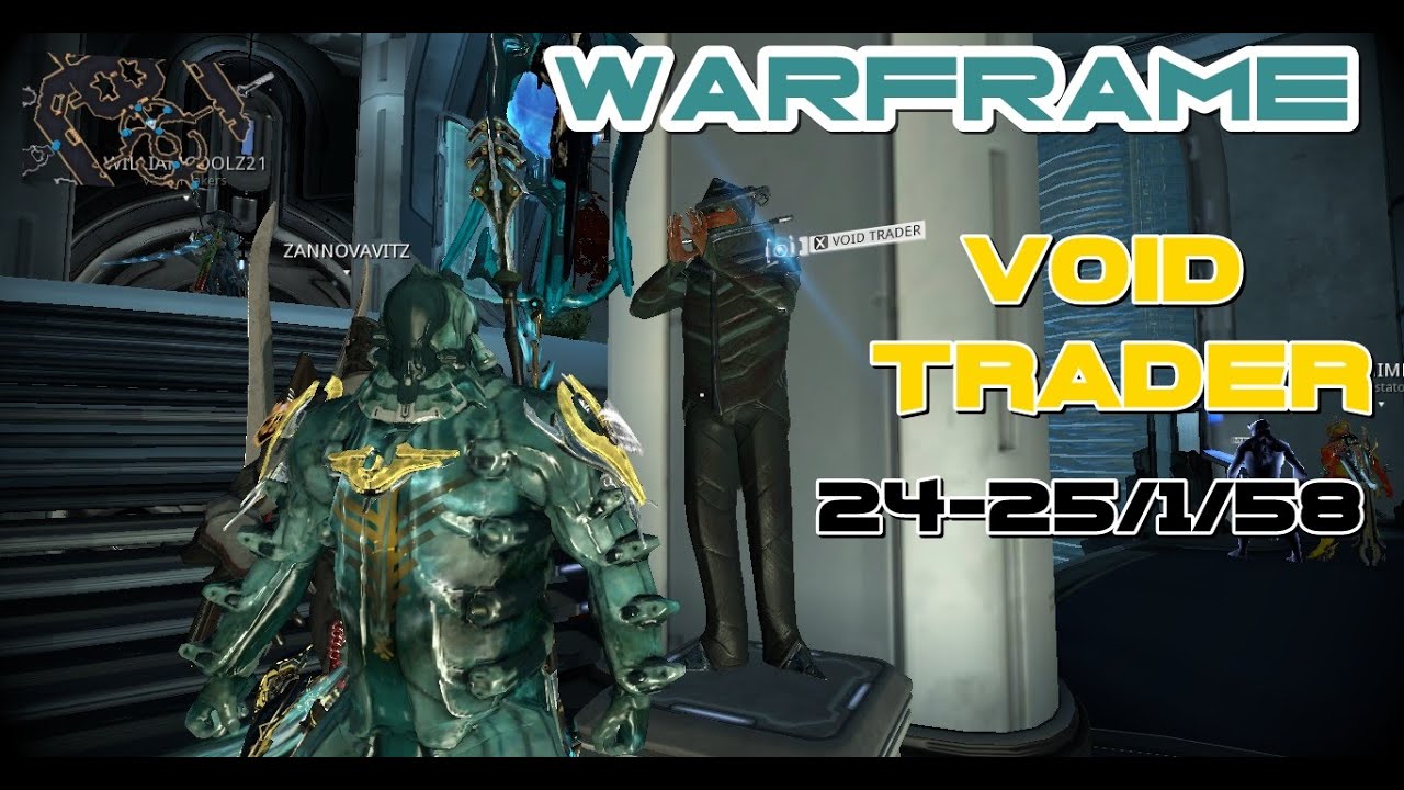 [PJCS] WarFrame - Void Trader - ประจำวันที่ 24-25 / 1/ 58 [TH]ᴴᴰ - YouTube
