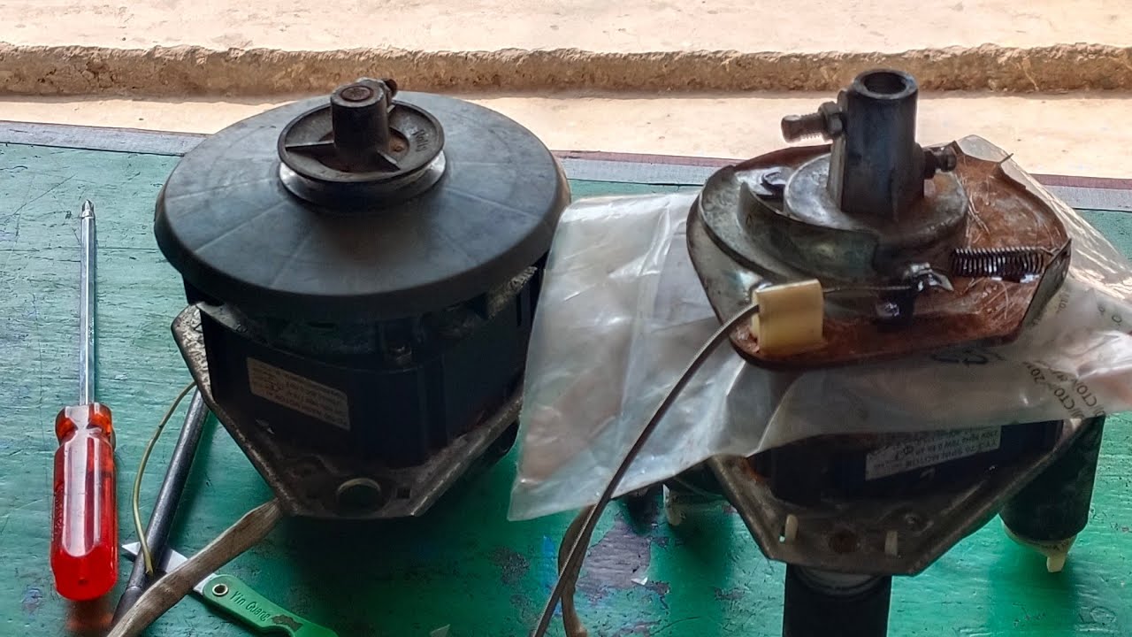 washing machine motor kese check kare ! washing machine spin motor and ...