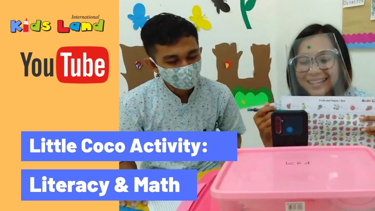 Literacy and Math - Little Coco Activity Kidsland International School ...