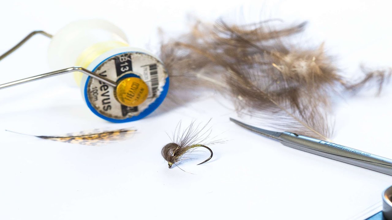 CDC Loop Wing Emerger Fly Tying - Olive Upright / Blue Winged Olive ...