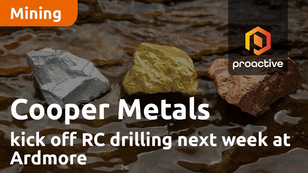 Cooper Metals to kick off RC drilling next week at Ardmore - YouTube