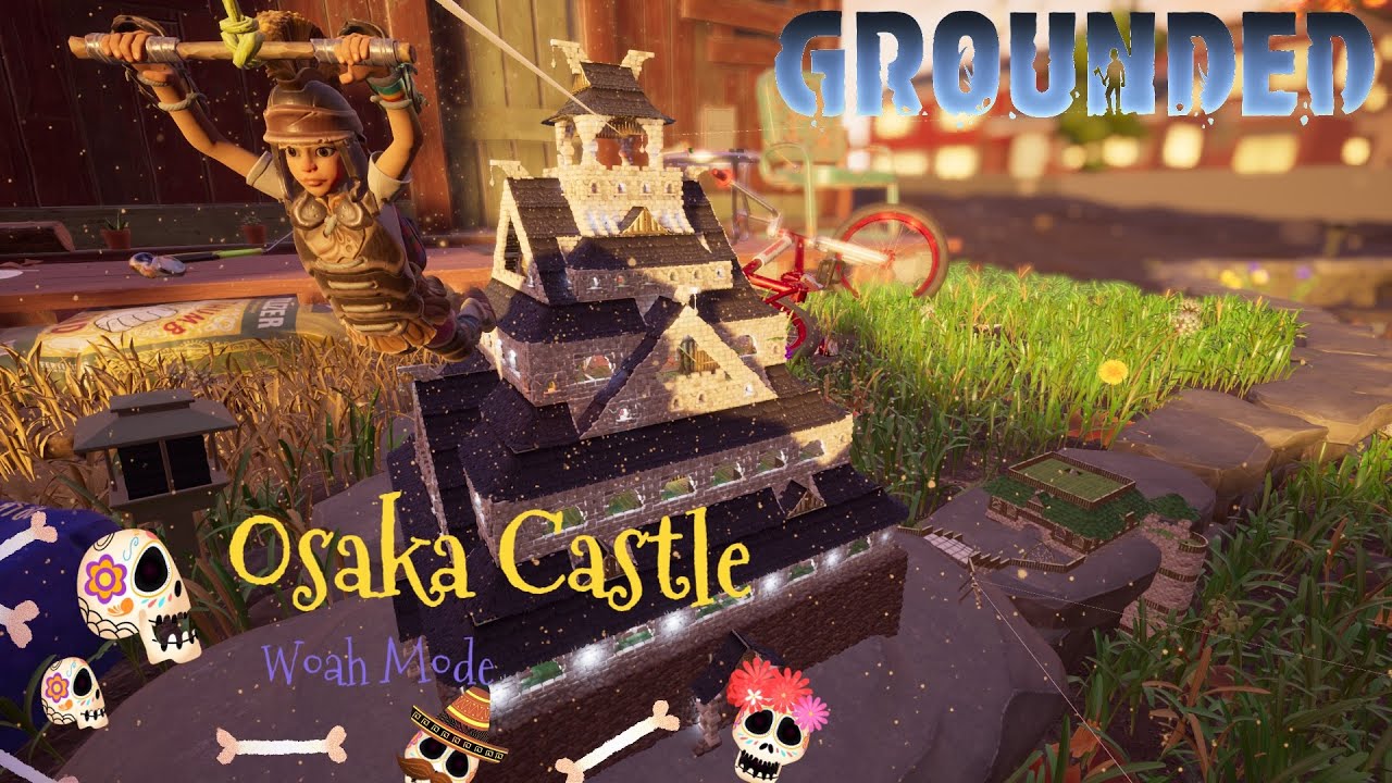 Osaka Castle Grounded base Building / Locations Woah Mode - YouTube