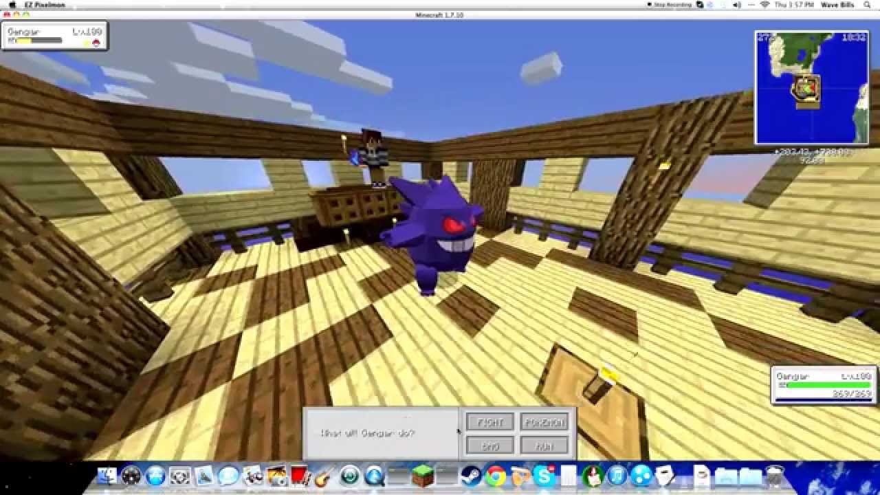 Pixelmon Base + Battle - YouTube