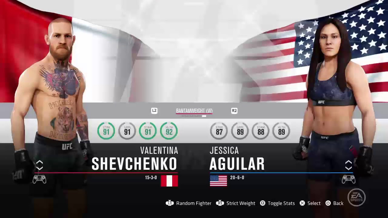 UFC 3 Custom TOURNAMENT PS4 - YouTube