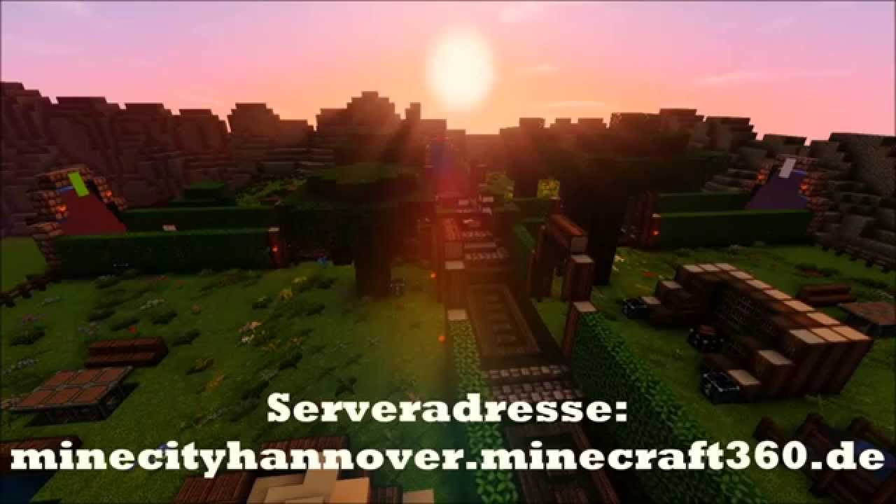 Minecraft Server Vorstellung Minecity - YouTube