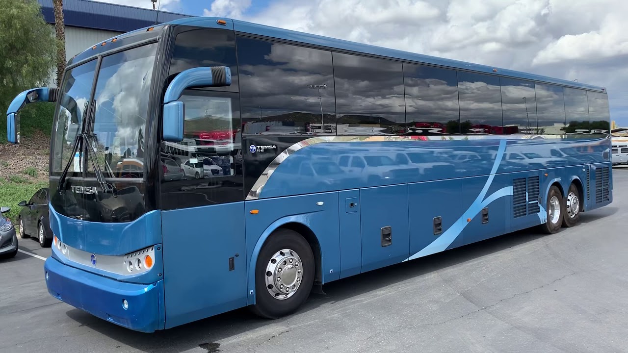 2015 Temsa TS-45 Wheelchair Lift - YouTube