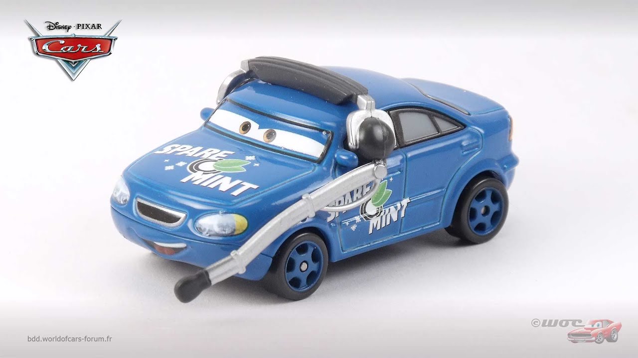 BDD World of Cars - Ernest B. Raykes (Spare O Mint Crew Chief) - YouTube