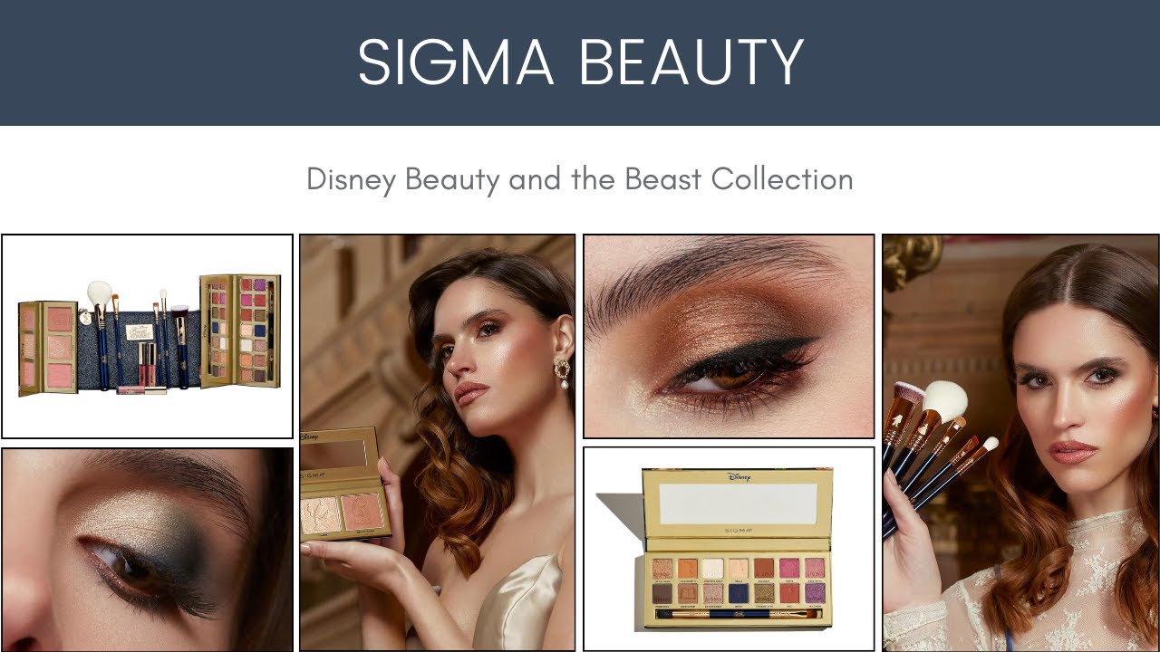 Sigma Beauty Disney Beauty and the Beast Collection - YouTube