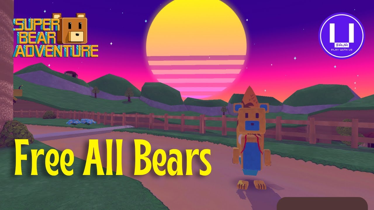 Super Bear Adventure Gameplay Free All Bears - YouTube