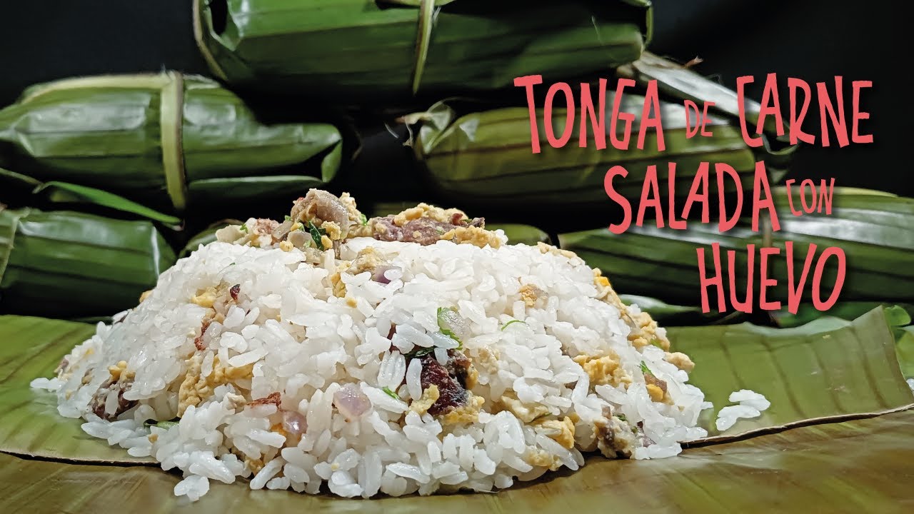 Tonga De Carne Salada Con Huevo - YouTube