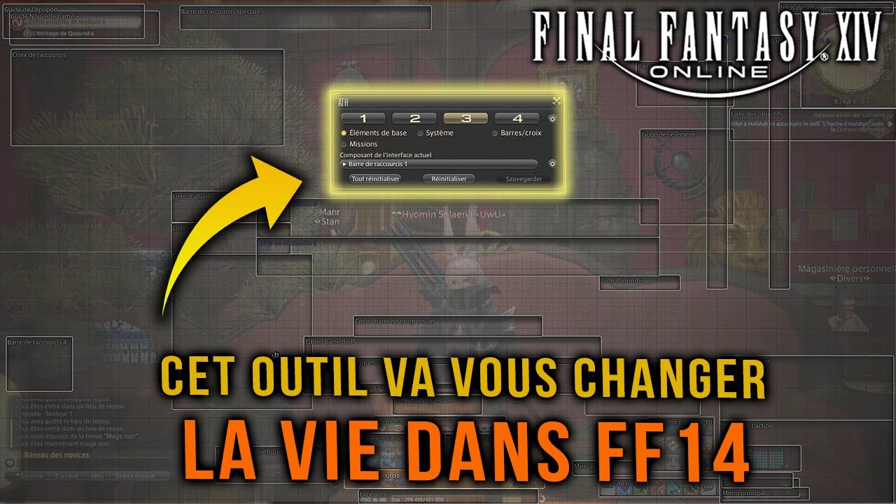 GUIDE : AMÉLIOREZ VOTRE INTERFACE DANS FINAL FANTASY 14 AVEC L'ATH ...