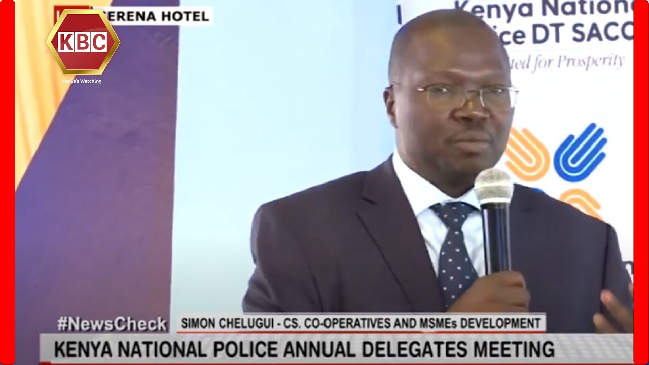 Kenya National Police Annual Delegates Meeting | CS Chelugui in ...