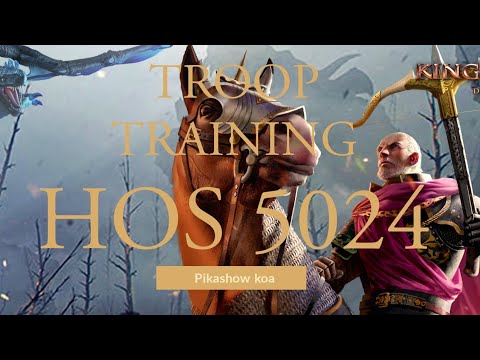 Troop Training | HoS 5024 | King Of Avalon - YouTube