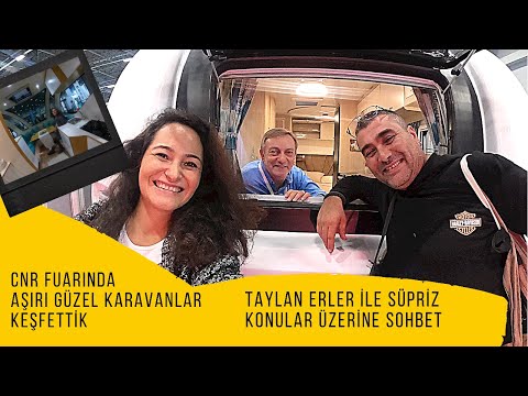KARAVAN FUARINDA İNANILMAZ GÜZEL KARAVANLAR KEŞFETTİK/ TAYLAN ABİ İLE SÜPRİZLERİMİZ OLACAK #karavan