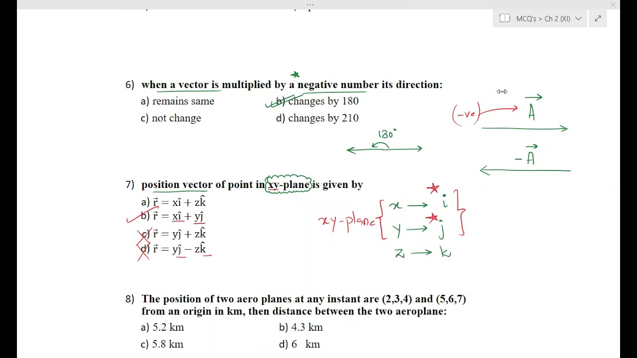 Types of Vector | Lecture 2 | Chapter 2 | XI Physics - YouTube