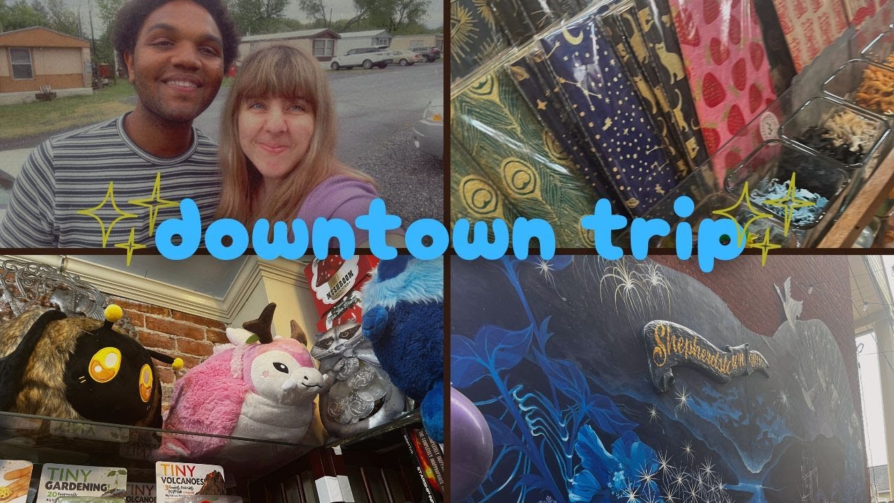 come with me for a downtown trip! (mukbang, book shopping, hanging with ...