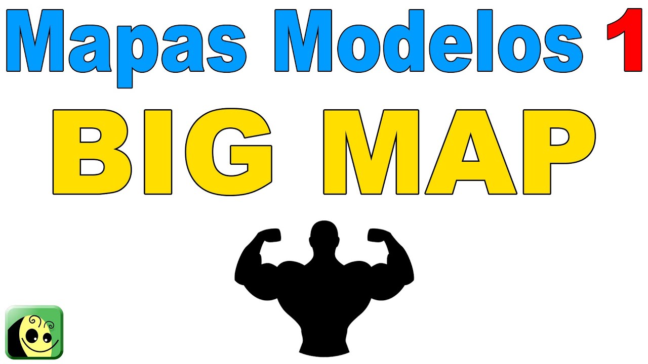 Tutorial - Básico - Mapas Modelos 01 - Big Map - Template Maps ...