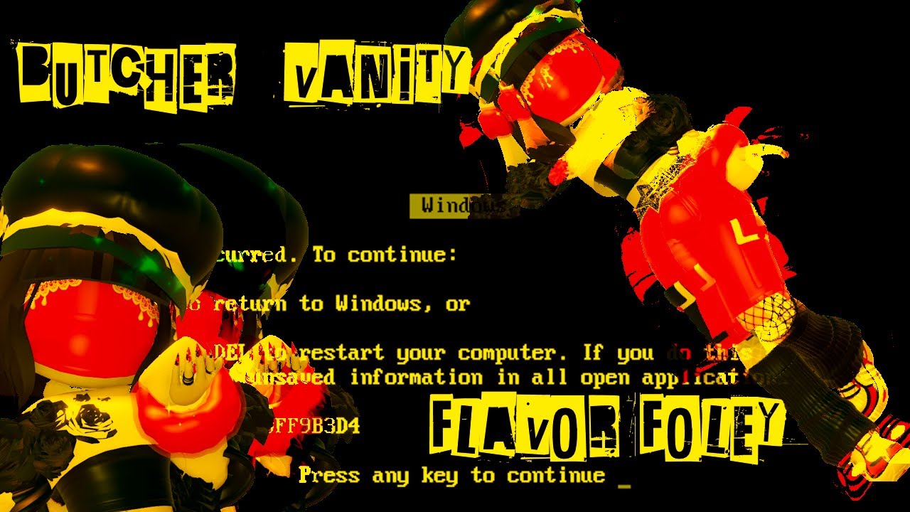 butcher vanity royale high mv - YouTube