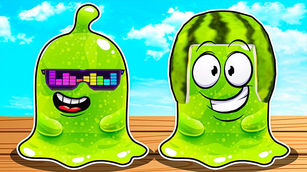 Becoming SLIMES in Roblox - YouTube