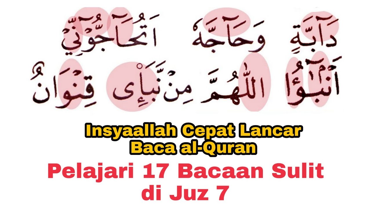 Juz 7. Pelajari 17 Bacaan Sulit di Juz 7 Agar Lancar dan Pandai Baca al ...