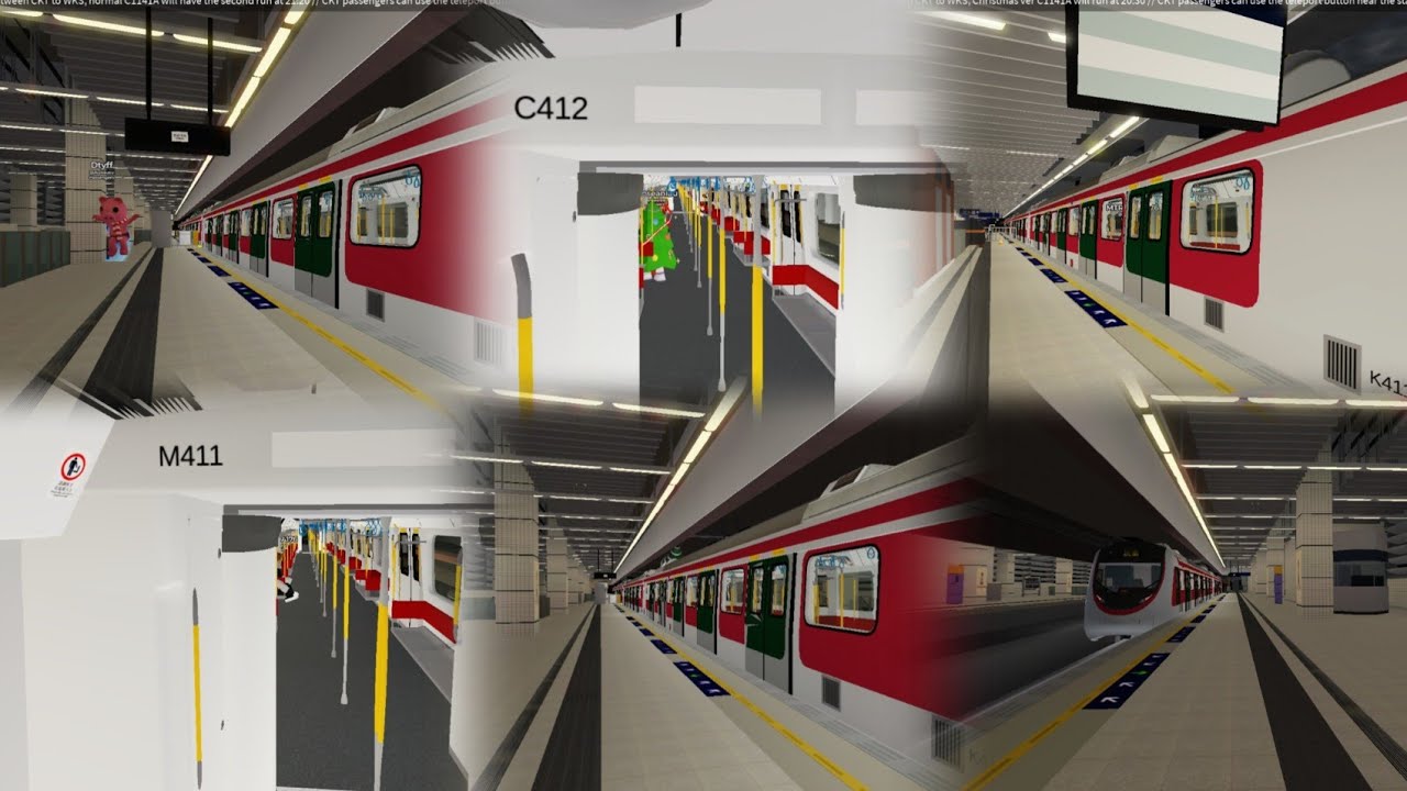 【即中影馬綫假九投入服務及新成員和做測試前】馬鞍山綫 C1141A C-Train D411/D412 (K411) 下行及上行不載客駛經車公 ...