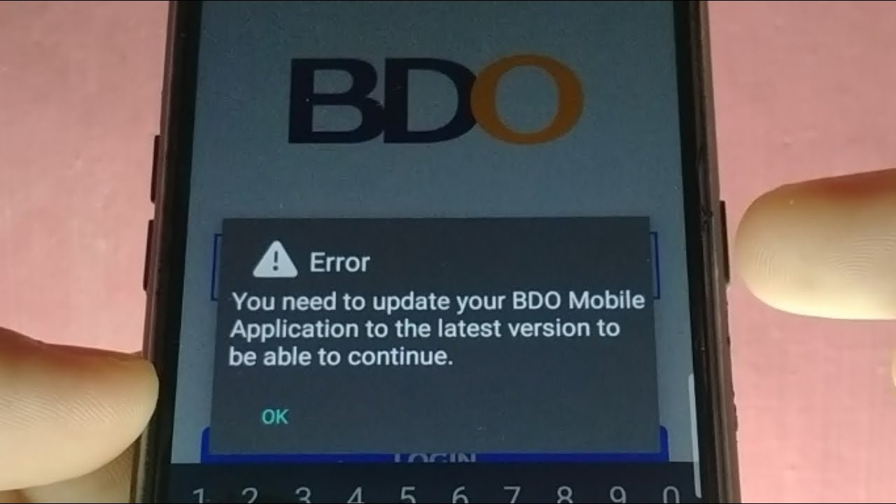 How to Update BDO Application in your Mobile Phone | BDO Mobile Banking ...
