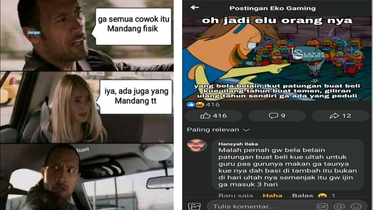 Asupan Meme Random Kocak Indonesia Part - 41 | Dank Meme | Meme Absurd ...