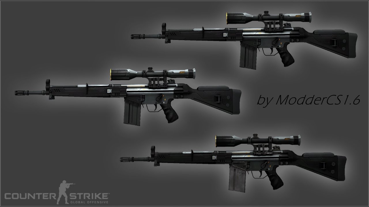G3SG1 Ventilators (Gamma 2 Case) to Counter Strike 1.6 - YouTube