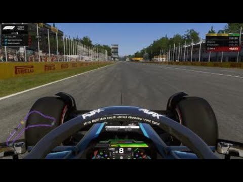 F1® 24 Monza hot lap first lap without abs - YouTube