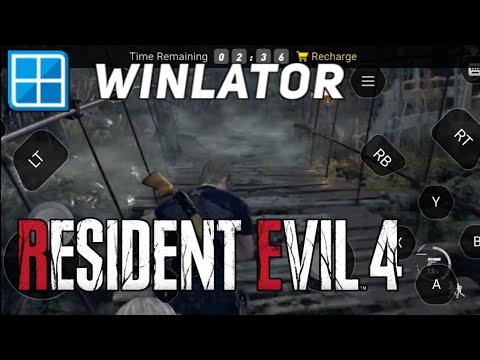 RESIDENT EVIL 4 REMAKE Winlator-Mali (Windows Emulator) Mediatek Helio ...