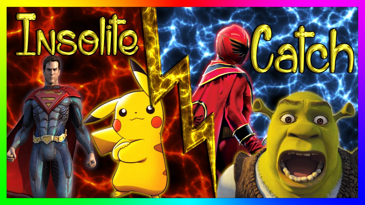 WWE 2K15 | Insolite Catch | S02E02 | Superman & Pikachu VS Shrek ...